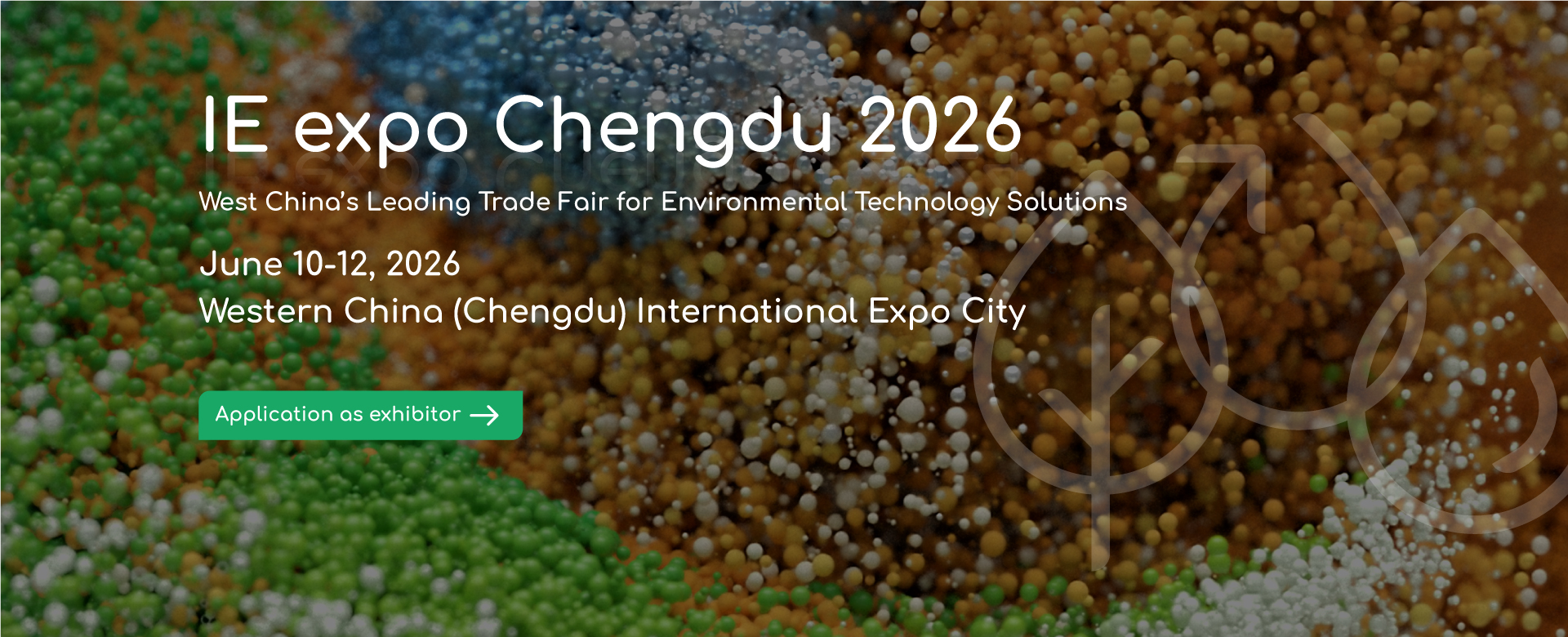 中国环博会 | 亚洲旗舰环保展 2025.4.21-23 上海新国际博览中心